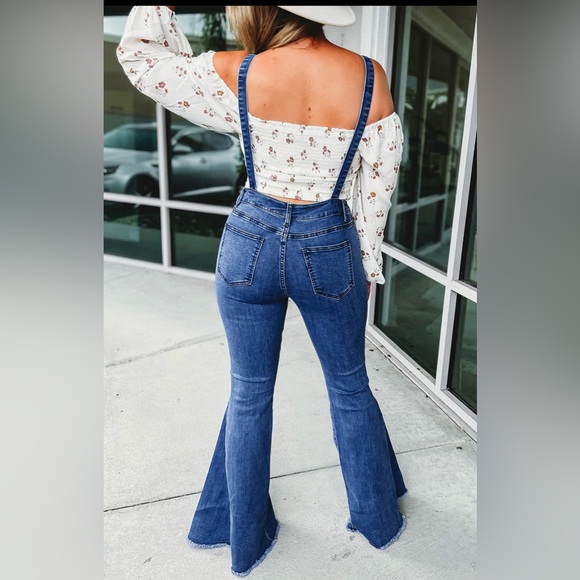 Jeans | Dark Blue Overalls | Poshmark